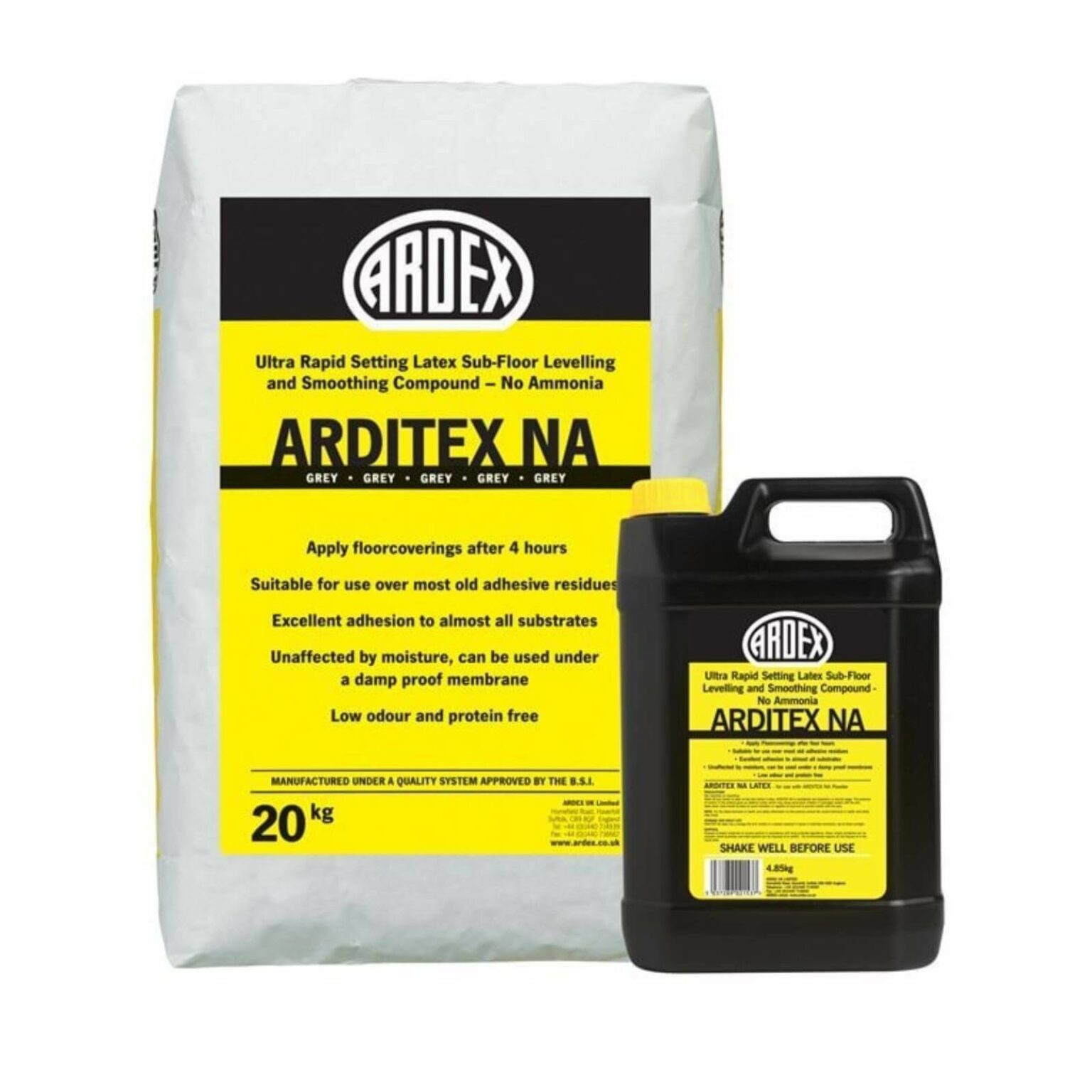 Ardex Arditex NA Powder & Latex (24.5kg) Ultra Rapid Setting